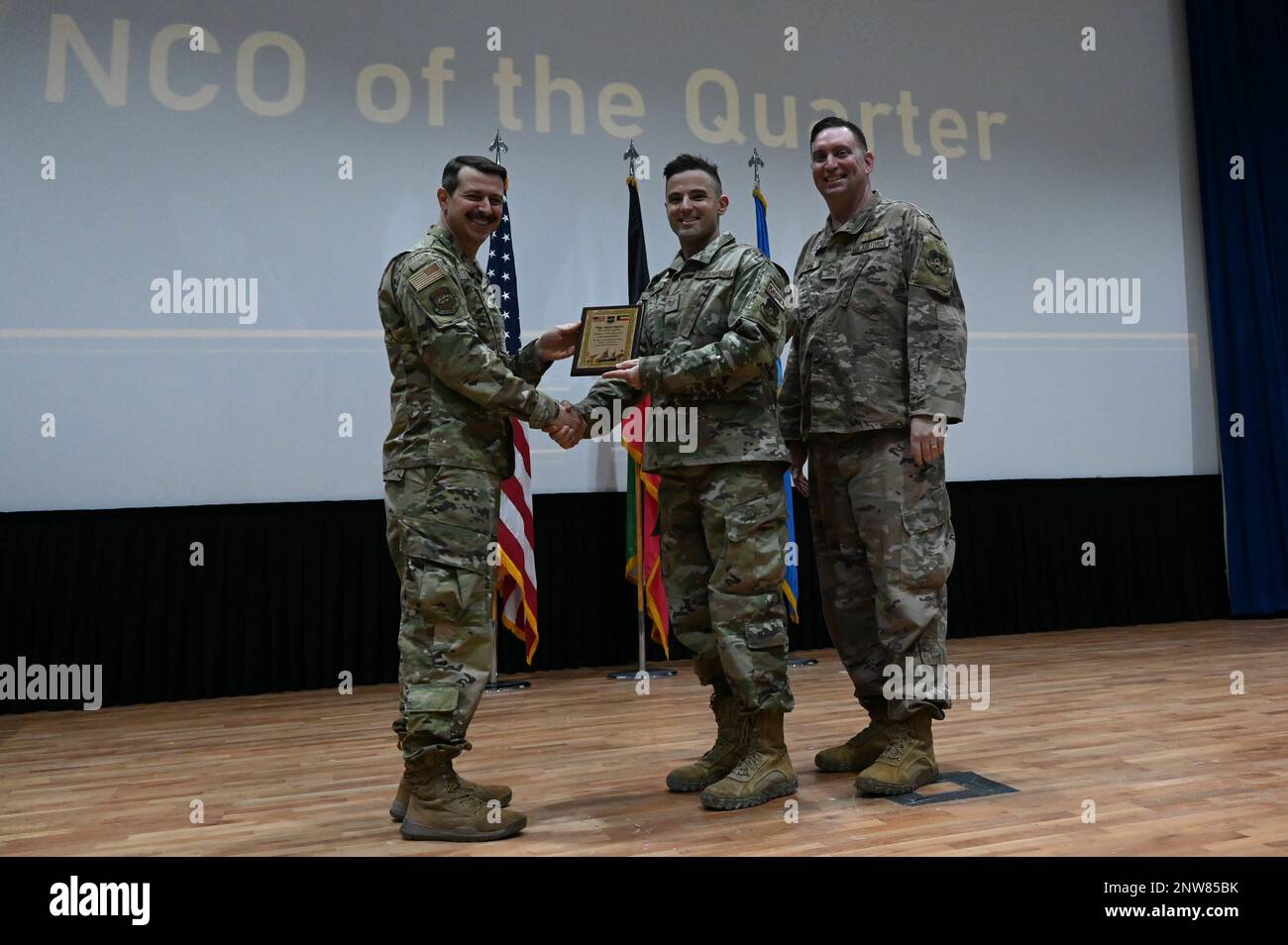 U.S. Air Force Col. Daniel Santoro, 386th Air Expeditionary Wing deputy ...