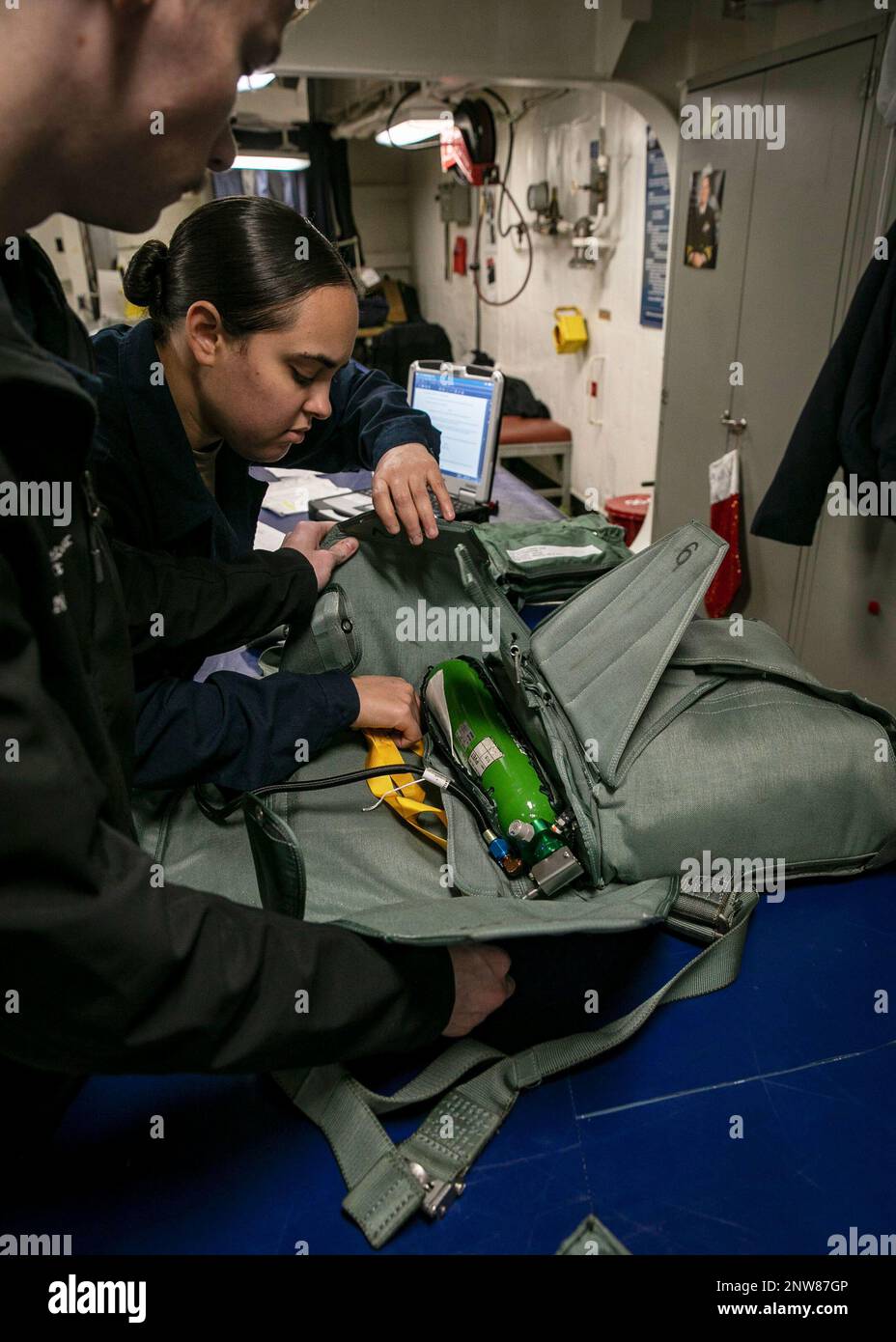 230117-N-EL850-1030 ADRIATIC SEA (Jan. 17, 2023) Aircrew Survival ...