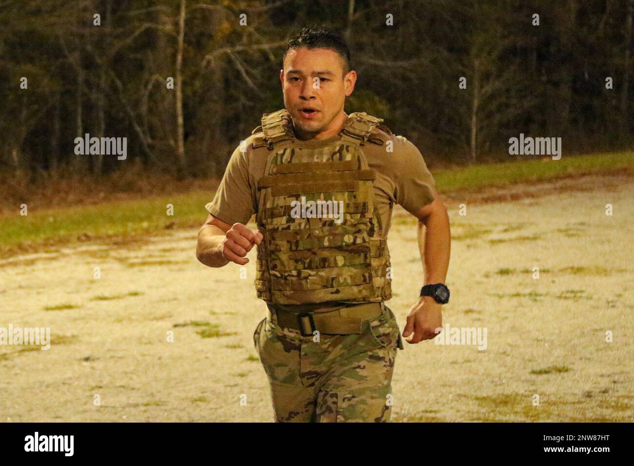 An Army advisor assigned to 1st Battalion, 1st Security Force ...