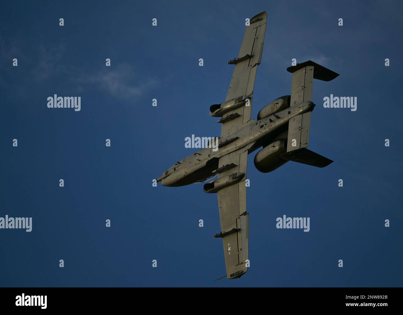 The A-10C Thunderbolt II Demonstration Team practices over Davis ...