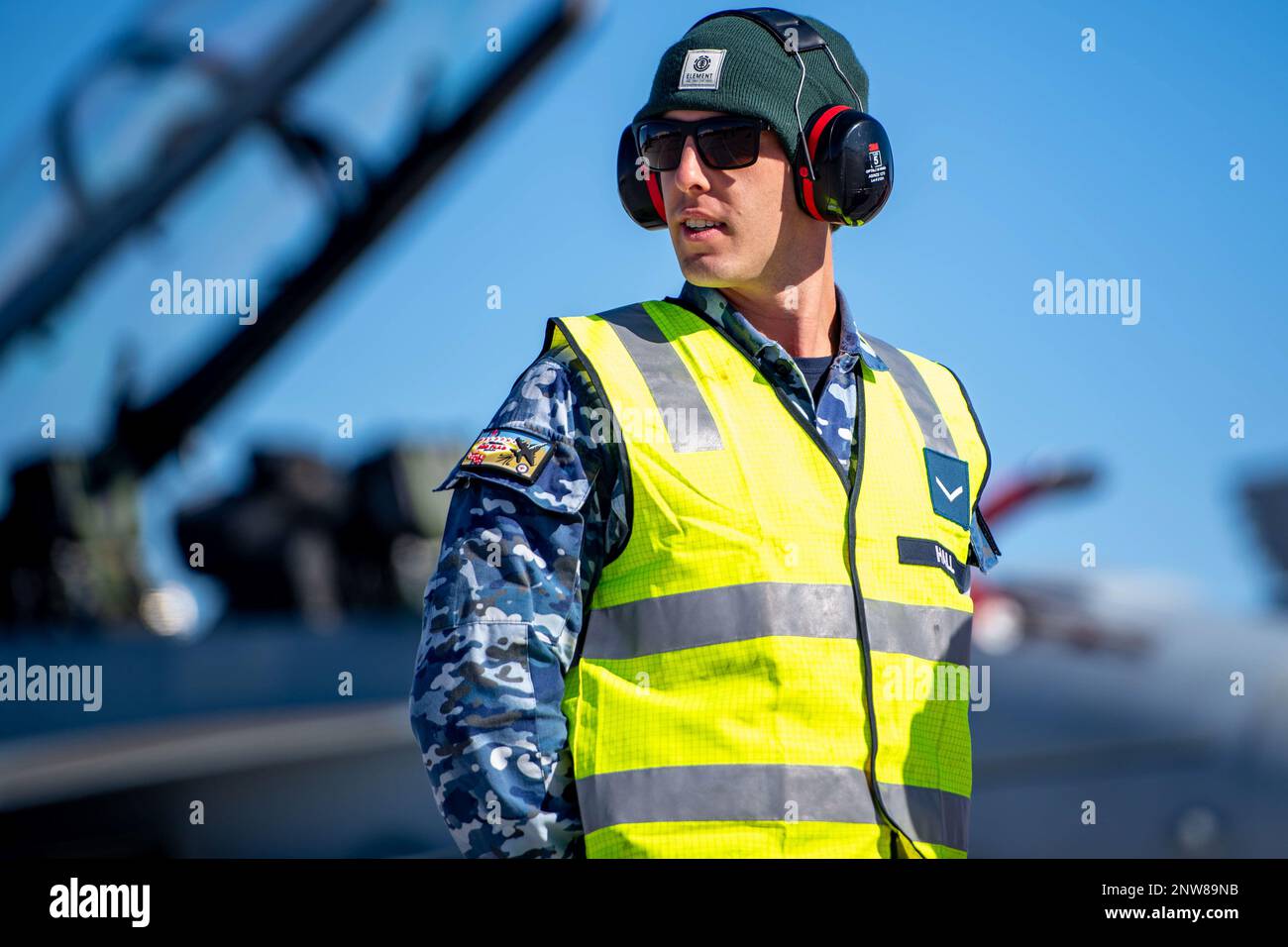 Leading Aircraftman Luke Hall, Armament Technician, No. 6 Squadron ...
