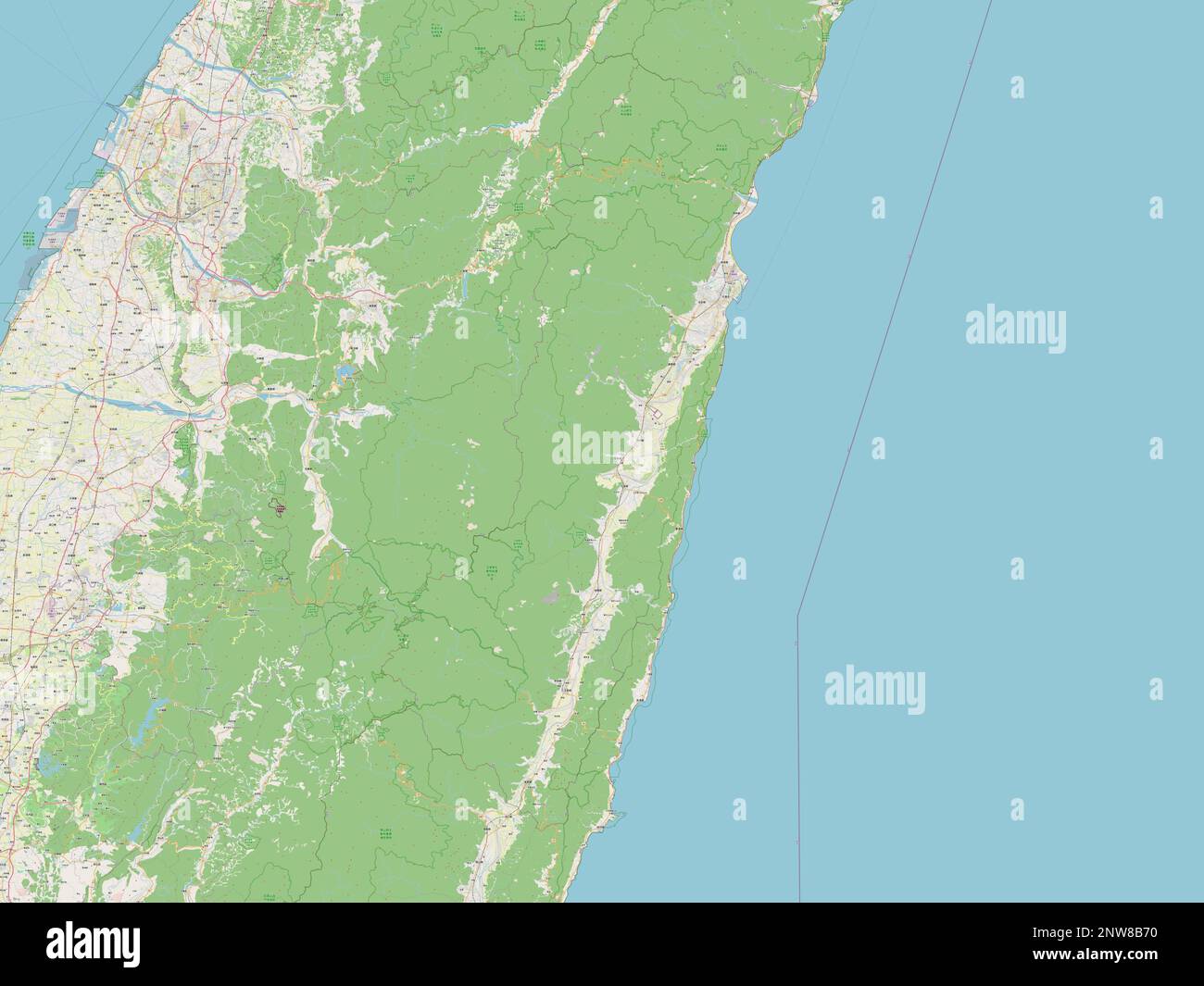 Jian outline map hi-res stock photography and images - Alamy