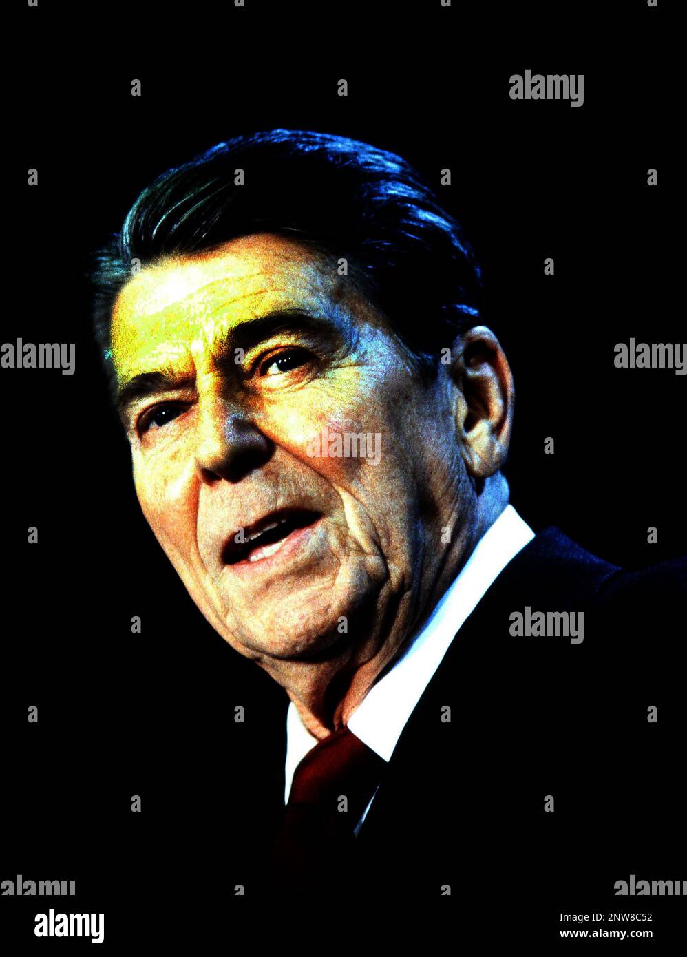 Reagan campaign ohio 1984 hi-res stock photography and images - Alamy