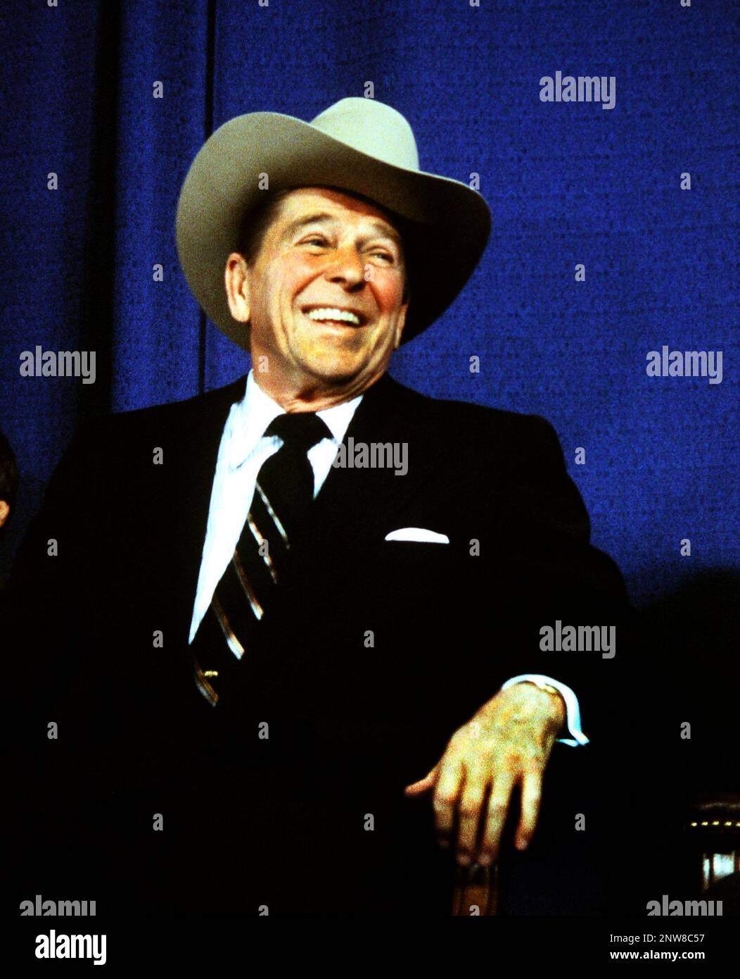 Reagan in stetson hi-res stock photography and images - Alamy