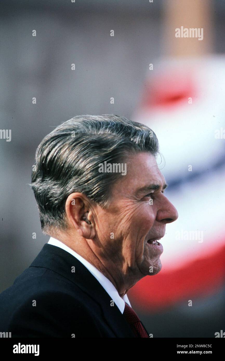 Reagan portraait hi-res stock photography and images - Alamy