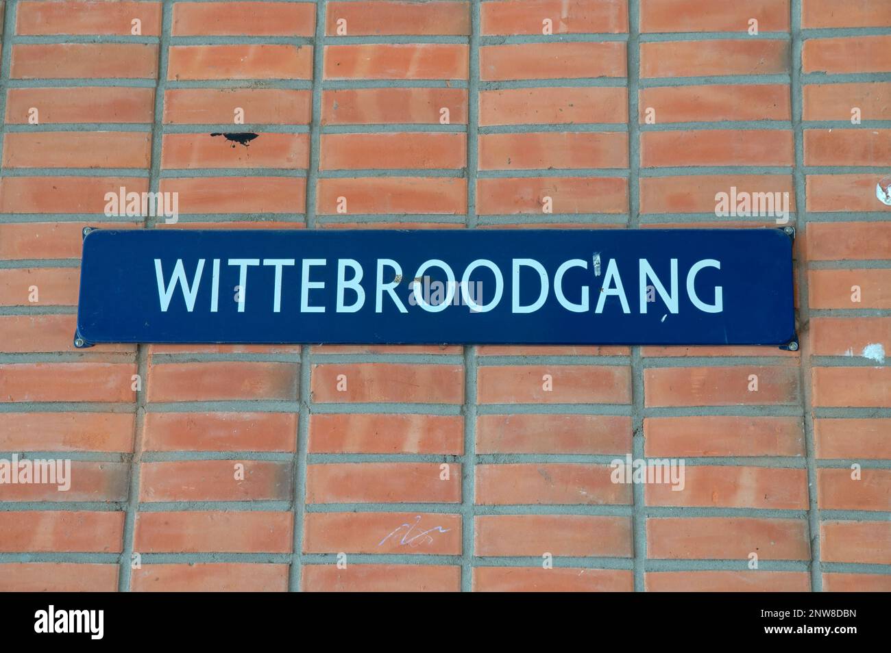 Wittebrood Sign Inside The Stopera Building At Amsterdam The ...