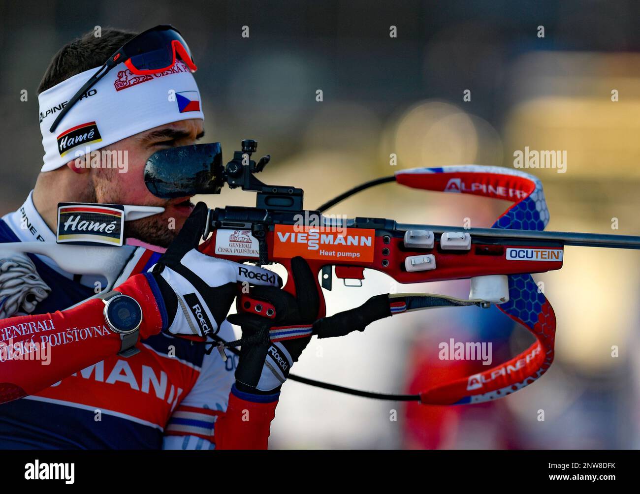 Czech Republic, February 28, 2023, Michal Krcmar of Czech Republic ...