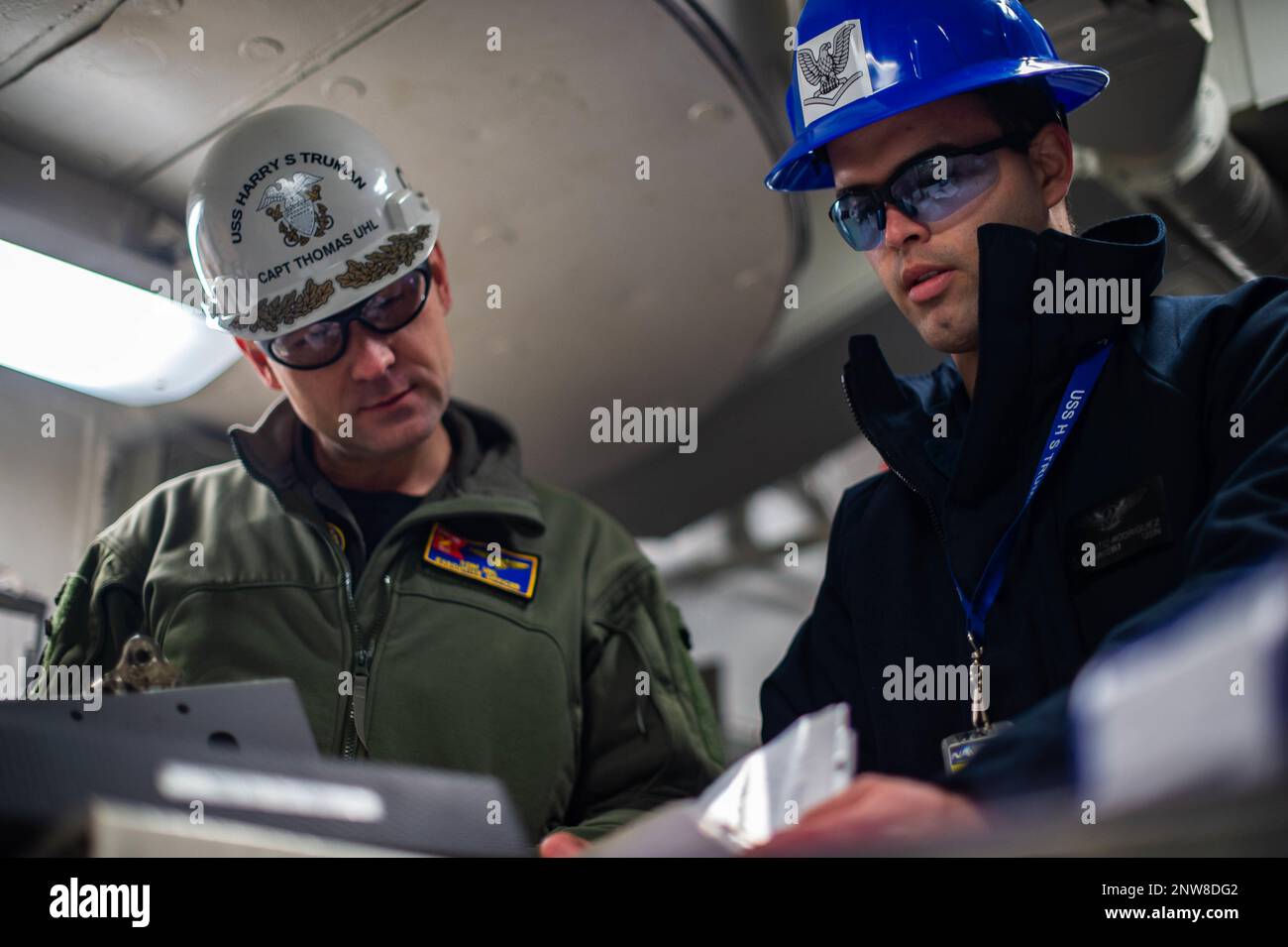 230127-N-JR318-1025 PORTSMOUTH, Va. (Jan. 27, 2023) Capt. Thomas Uhl ...
