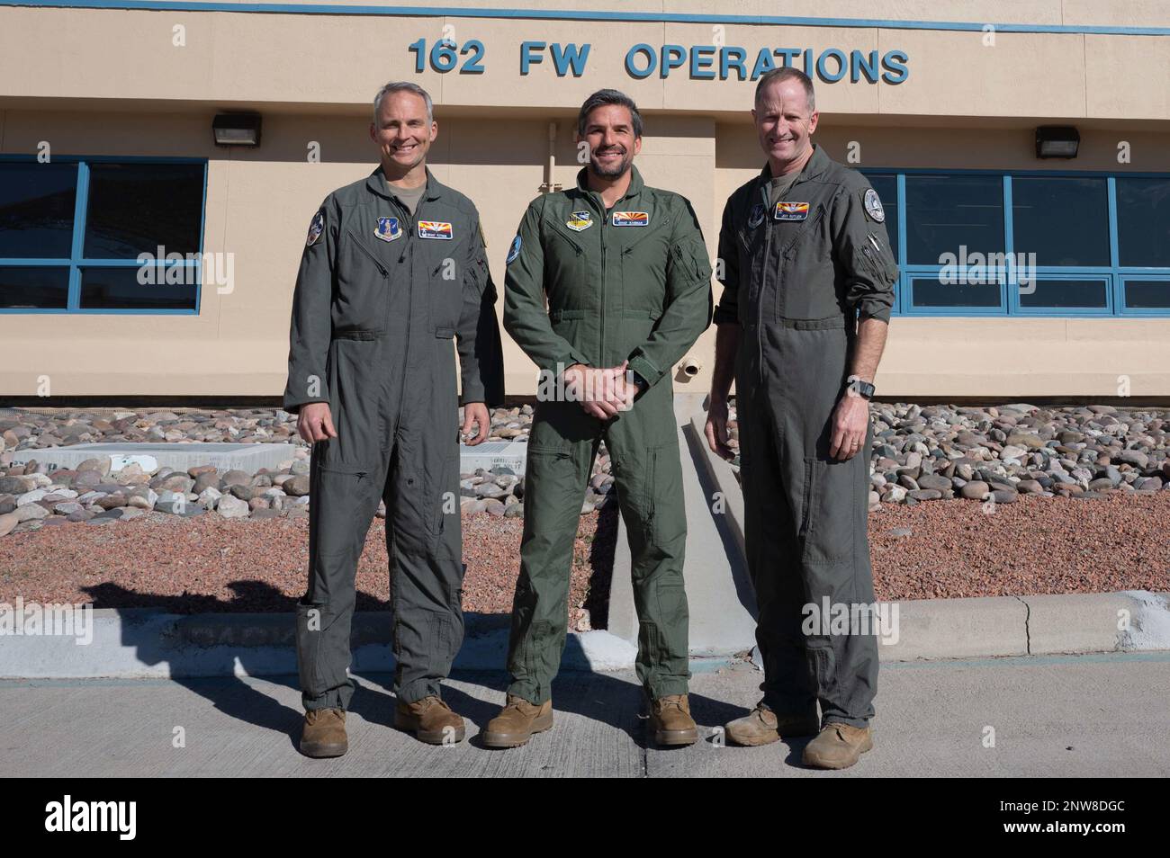Col. Brant Putnam, the 162nd Wing Vice Commander, Chad Kasmar, Tucson ...
