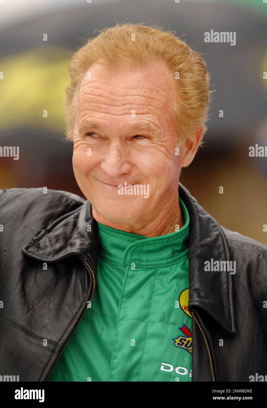 23 Feb. 2008: NASCAR driver Morgan Shepherd on the track during driver ...