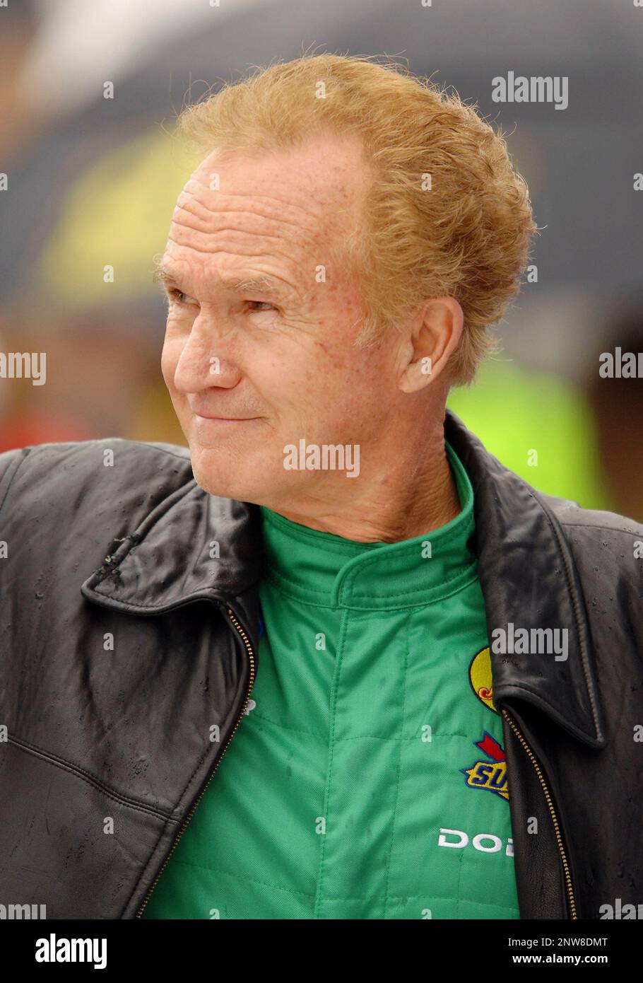 23 Feb. 2008: NASCAR driver Morgan Shepherd on the track during driver ...
