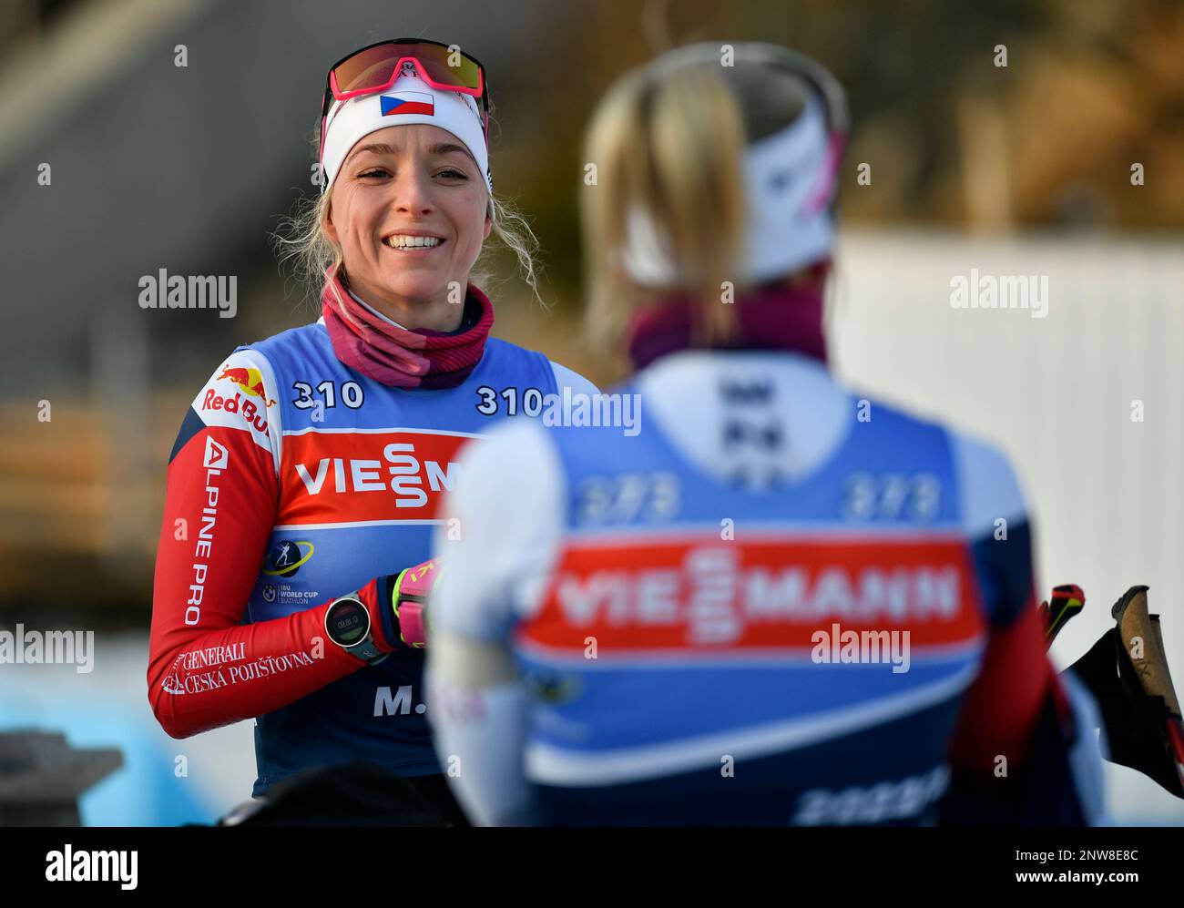 Czech Republic, February 28, 2023, Marketa Davidova of Czech Republic ...