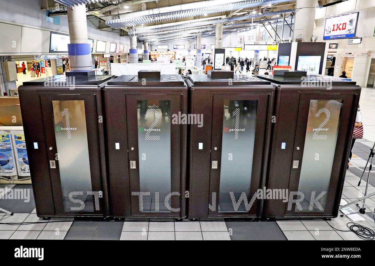 East Japan Railway Co. (JR East) unveils "Station Booth,", private ...