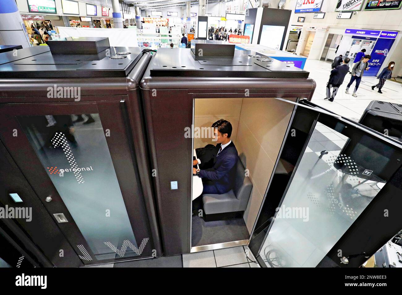 East Japan Railway Co. (JR East) unveils "Station Booth,", private ...