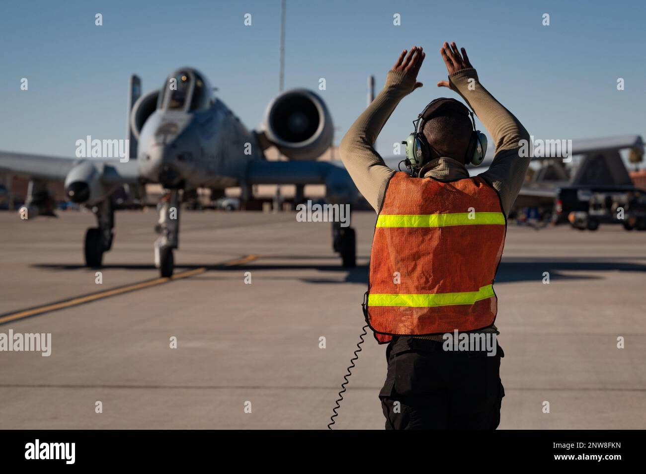 U.S. Air Force Airman 1st Class Tre Washington, 355th Equipment ...