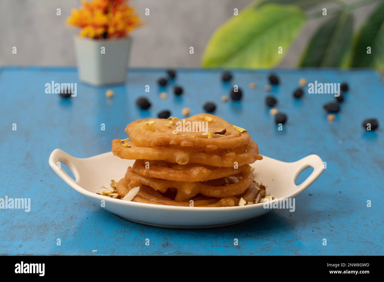 Indian Sweet Jalebi or imarti. Jalebi is one of the most delicious ...