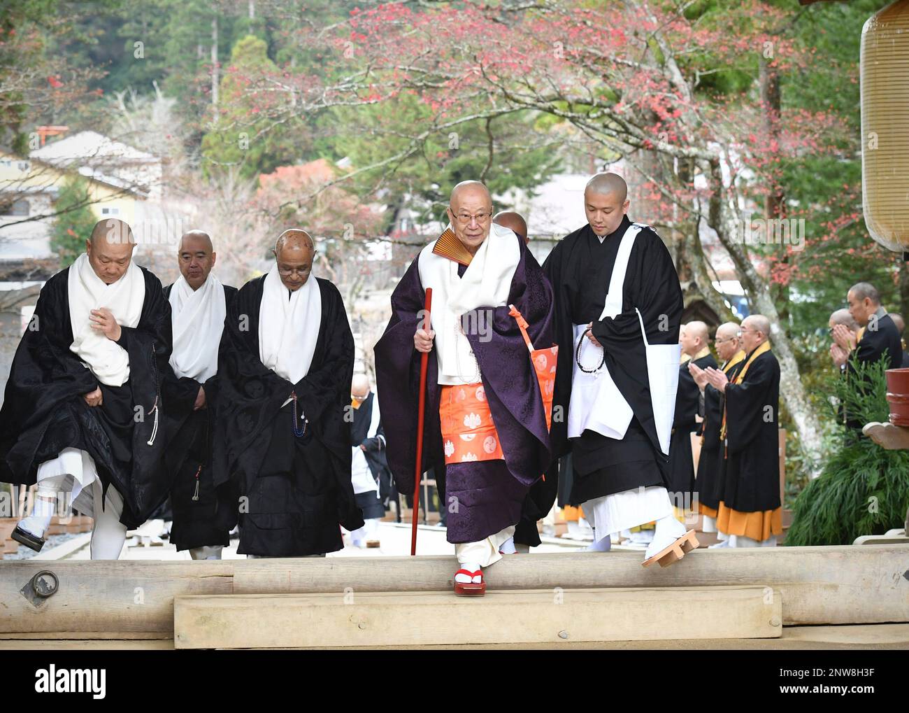 414th generation head priest of Sohonzan Kongobuji Chief abbot of ...