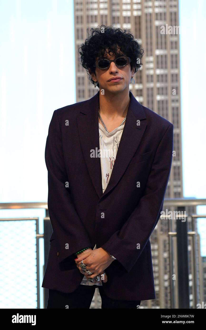 New York, NY, USA. 27th Feb, 2023. Sebastian Chacon at a public ...