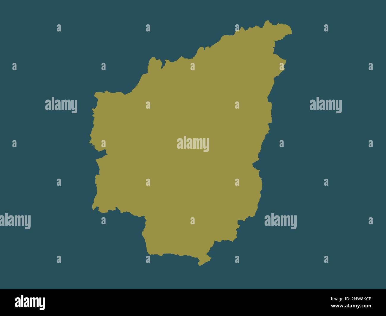 Nantou taiwan county map outline hi-res stock photography and images ...