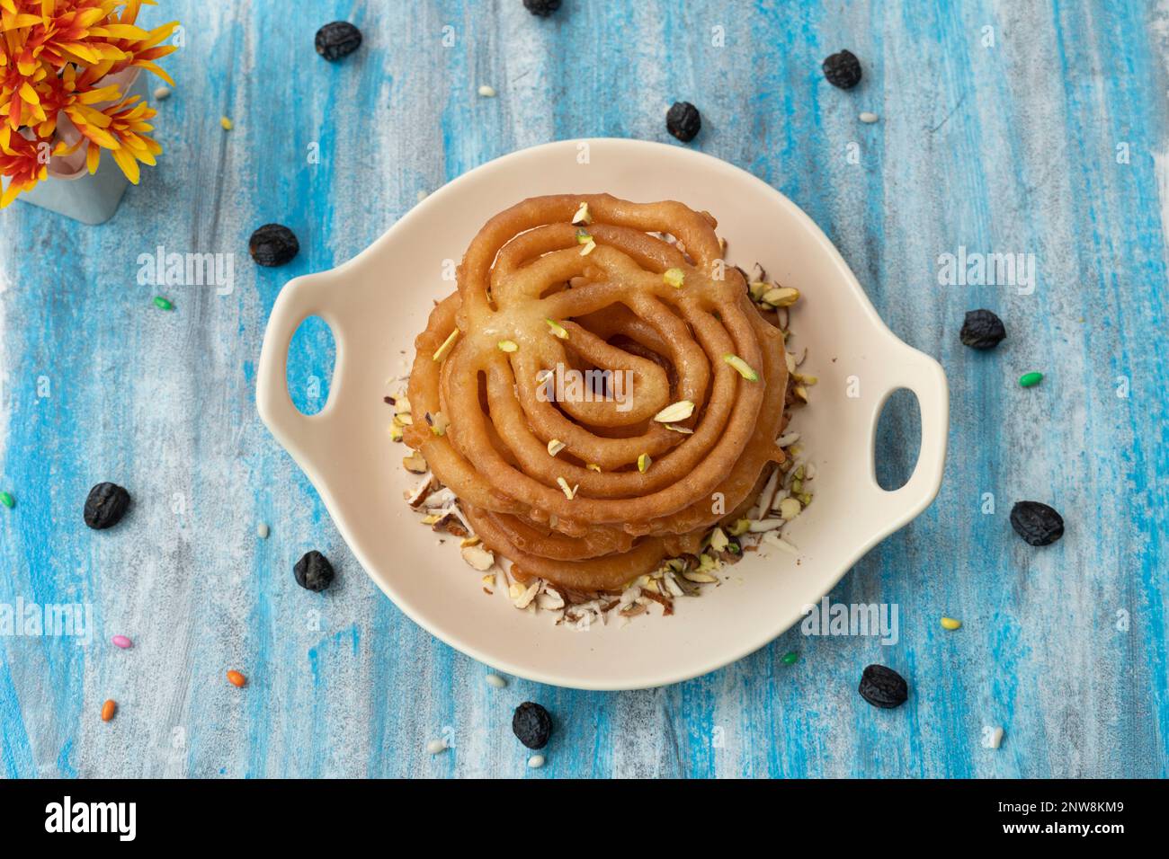 Indian Sweet Jalebi or imarti. Jalebi is one of the most delicious ...