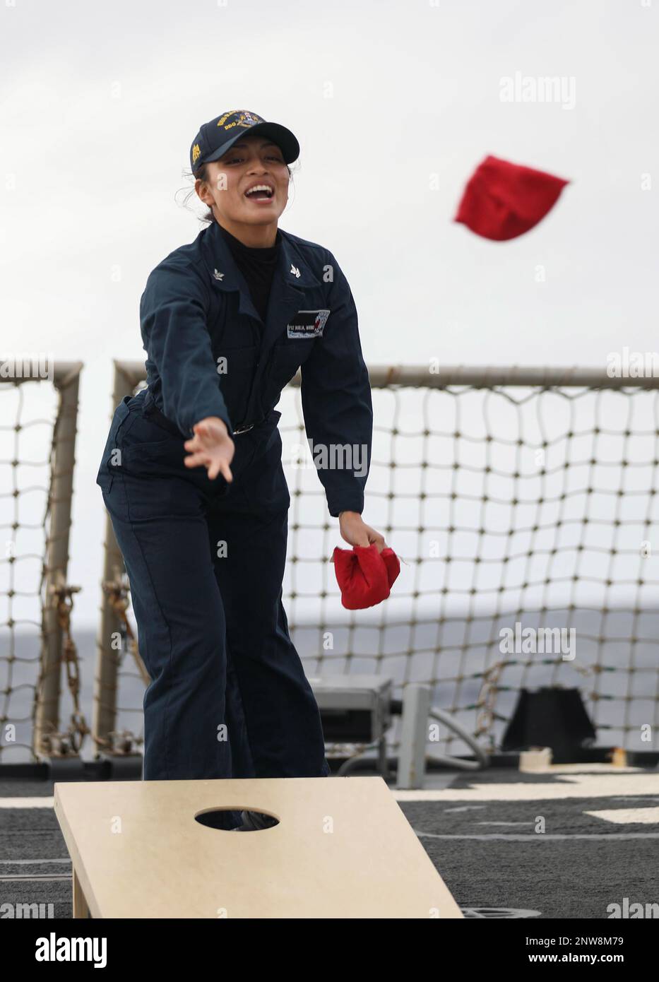 PHILIPPINE SEA (Jan. 23, 2023) – Personnel Specialist 2nd Class Noryko ...