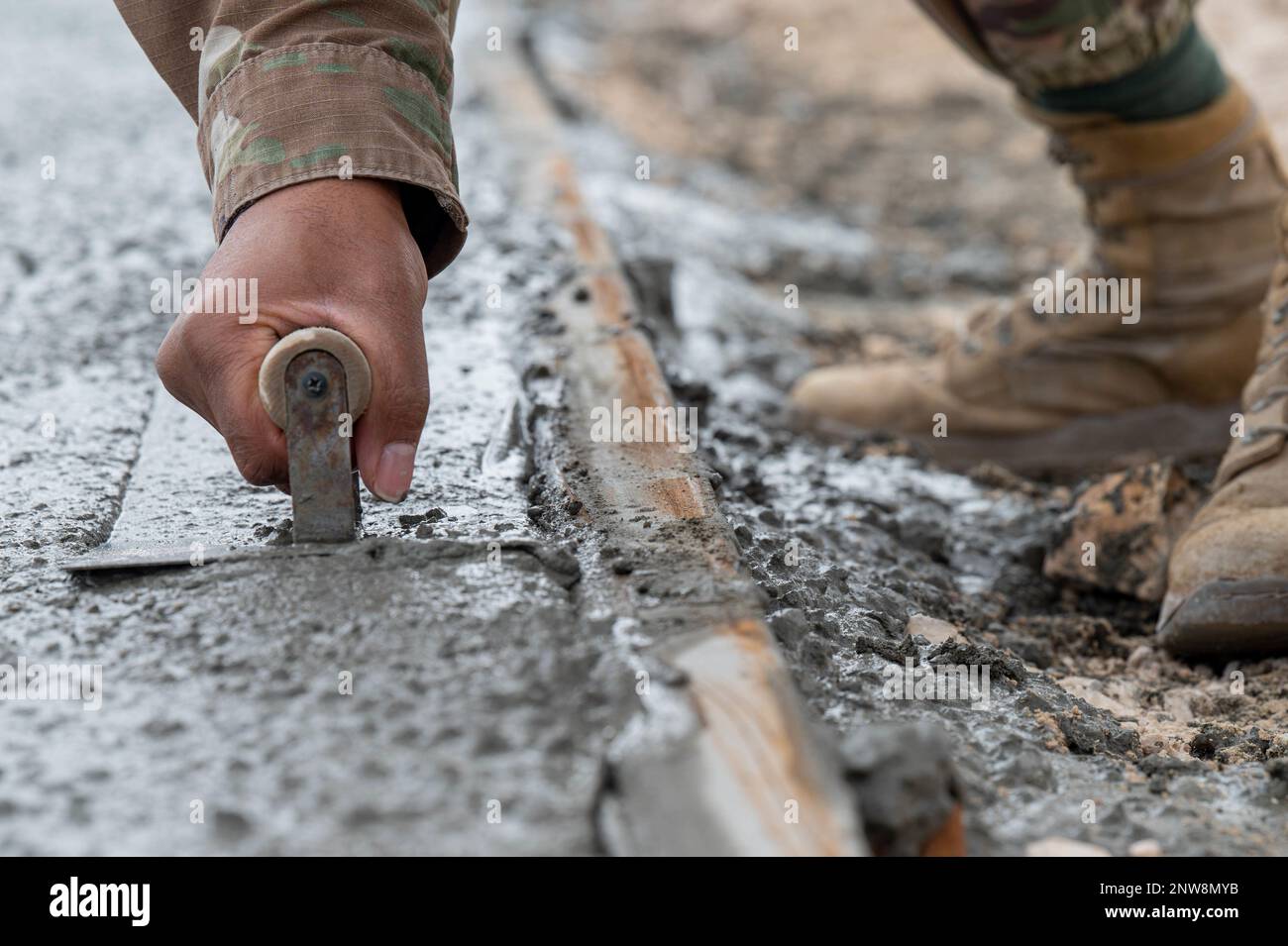 Tech. Sgt. Christopher Brown, 379th Expeditionary Civil Engineer ...