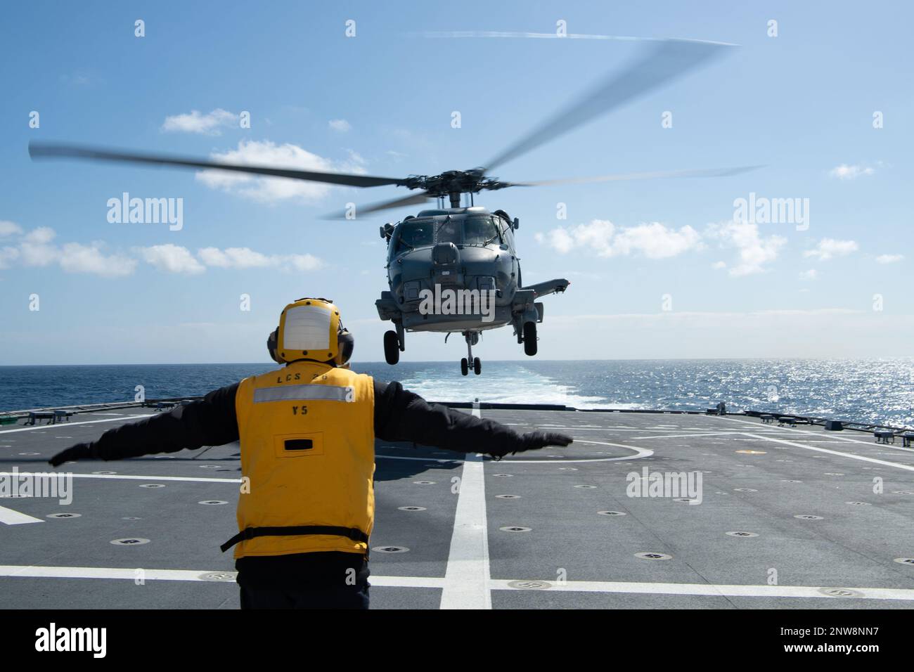 Ship hand signals hi-res stock photography and images - Alamy
