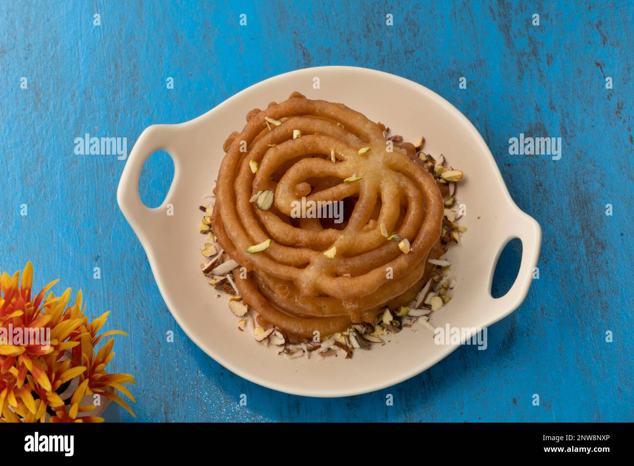 Indian Sweet Jalebi or imarti. Jalebi is one of the most delicious ...