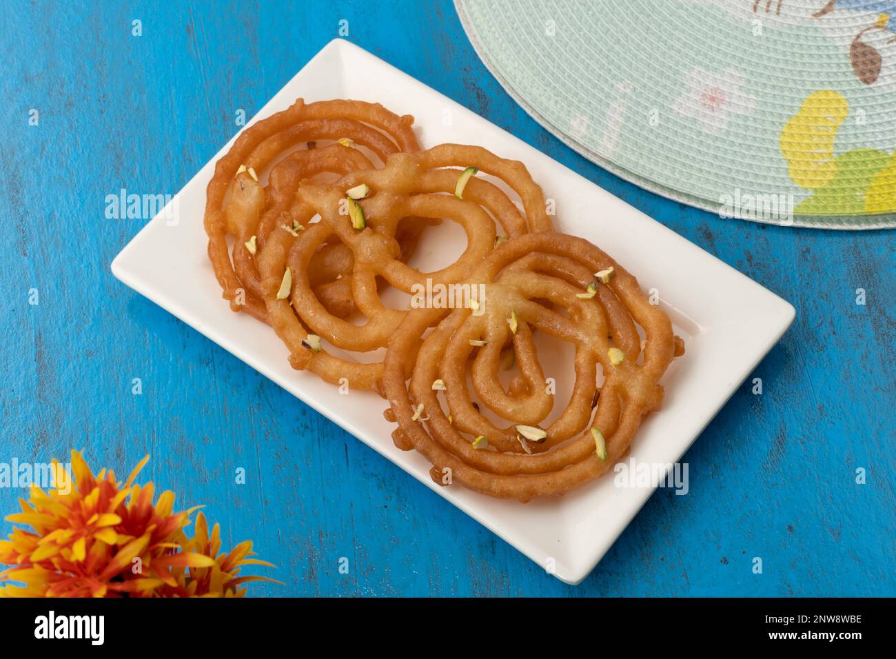 Indian Sweet Jalebi or imarti. Jalebi is one of the most delicious ...