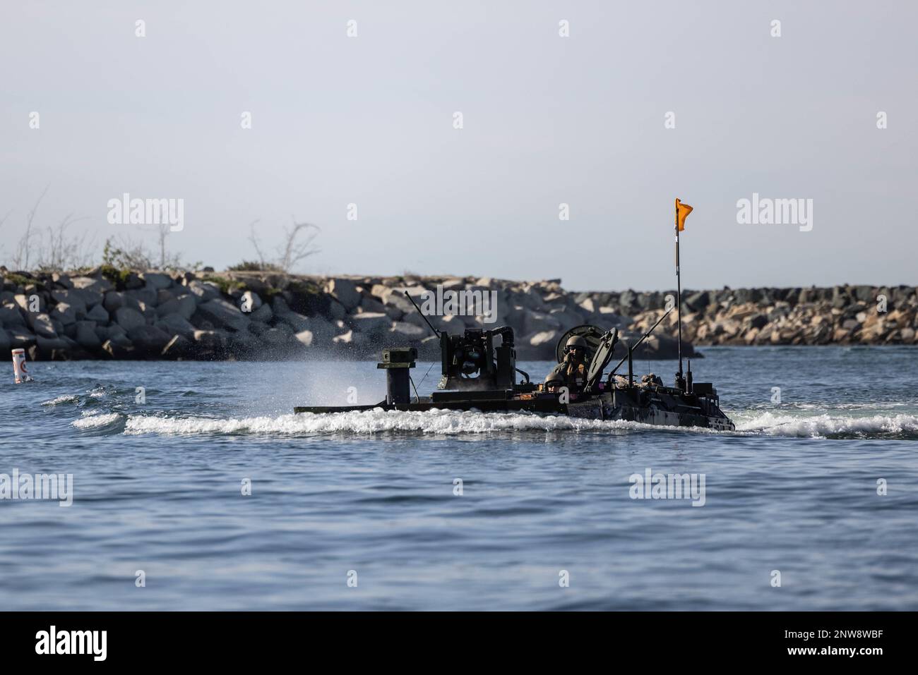 U.S. Marines with 3rd Assault Amphibian Battalion, 1st Marine Division ...