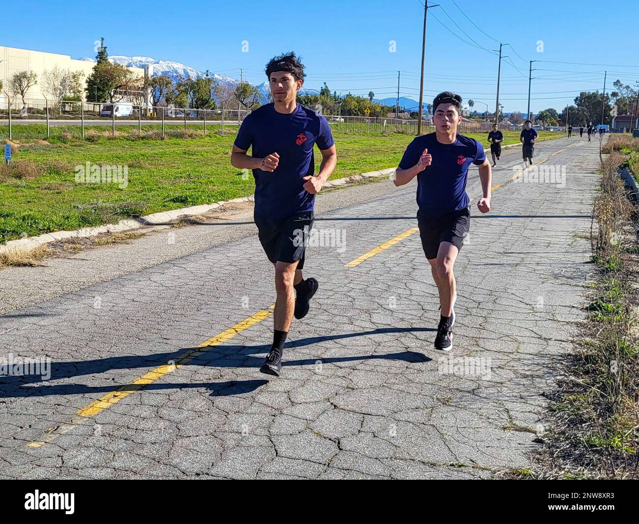 Future Marines in the delayed entry program with Recruiting Station ...