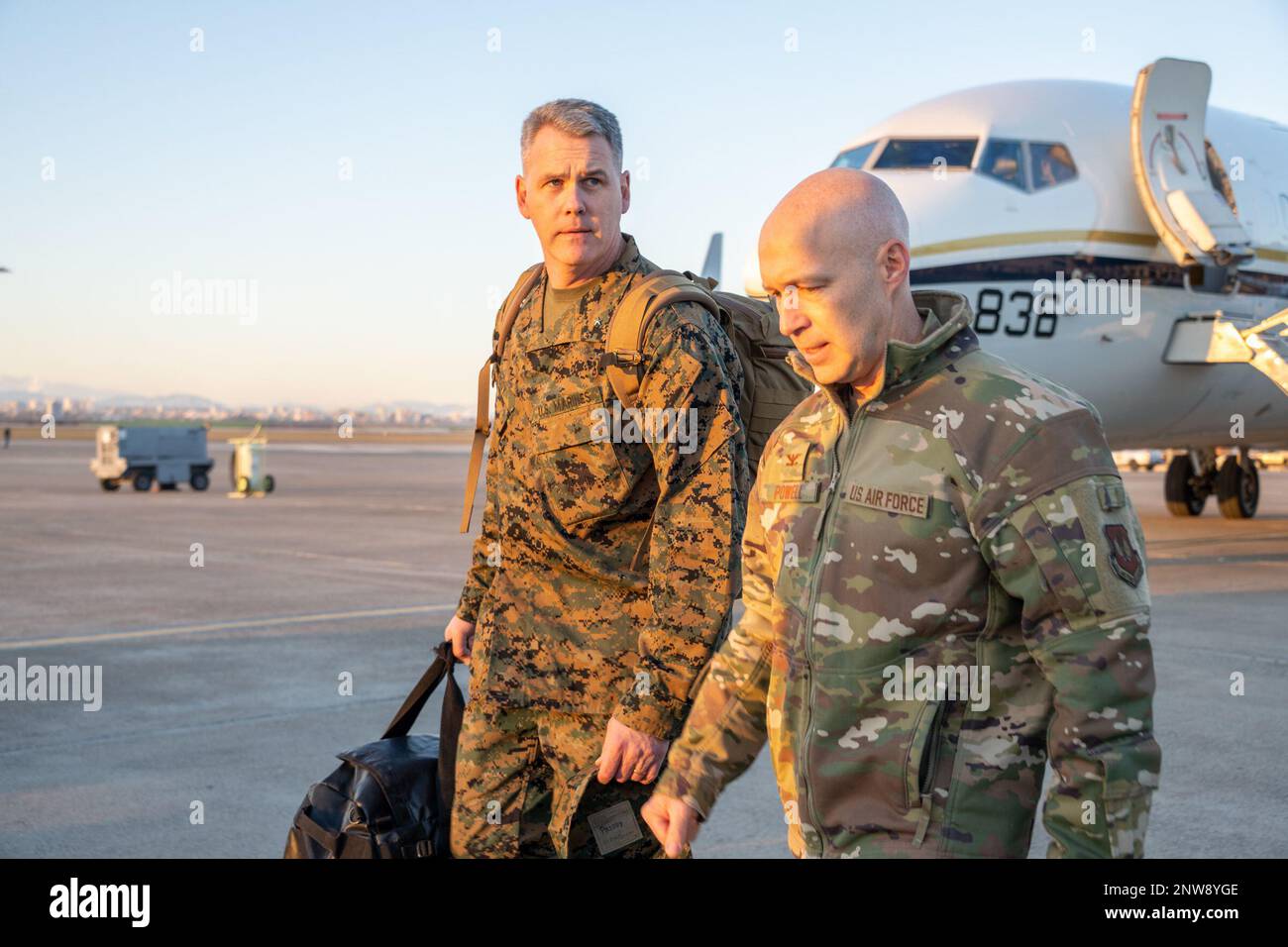 U.S. Marine Corps Brig. Gen. Andrew Priddy, commanding general of 2nd ...