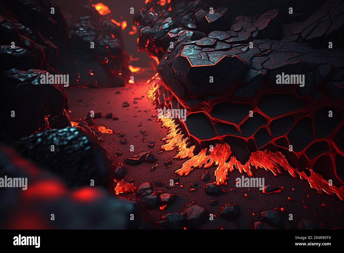 Volcano Lava Wallpaper