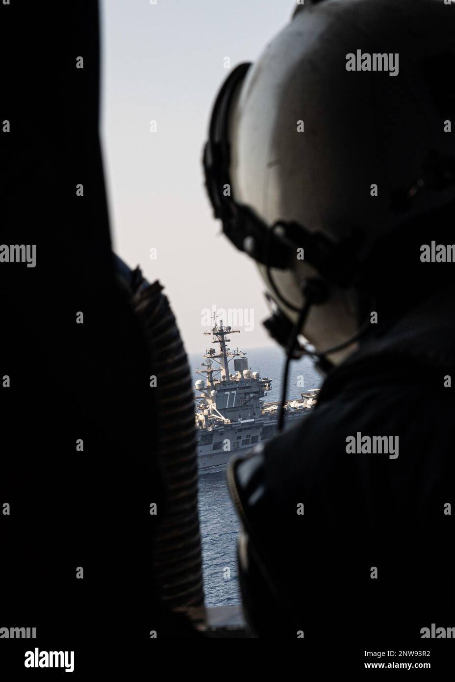 230124-N-YD731-2778 MEDITERRANEAN SEA (Jan. 24, 2023) Naval Aircrewman ...