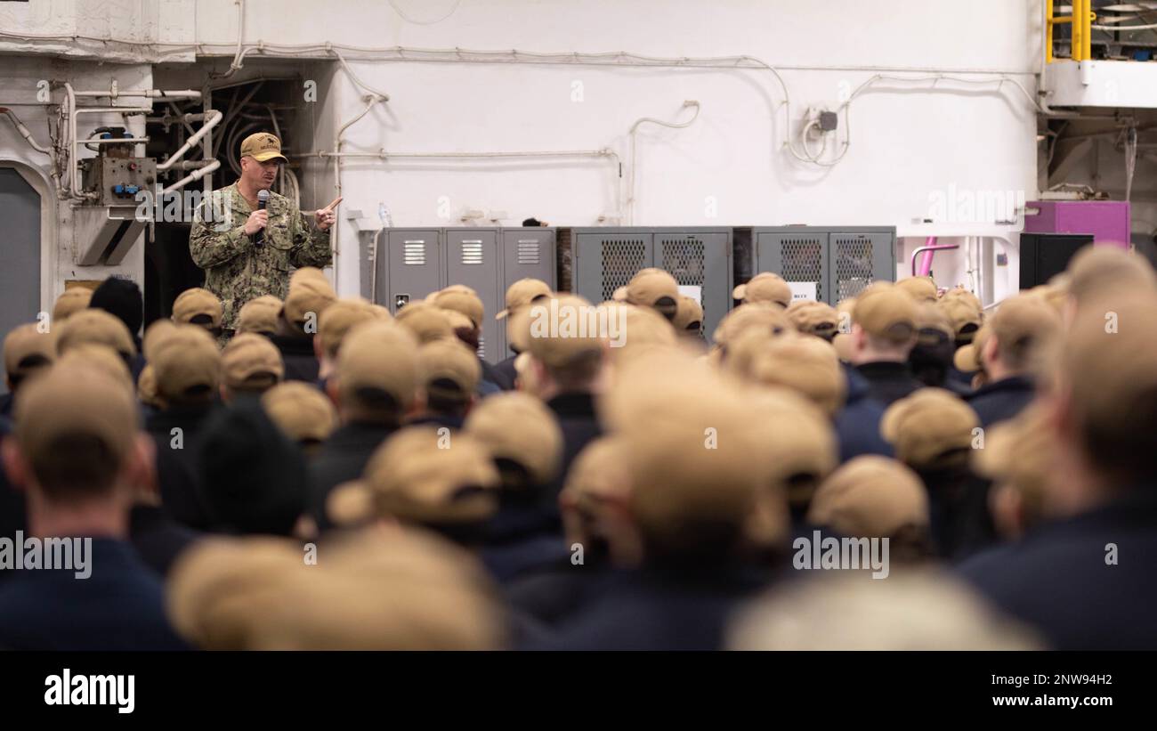 Uss wasp commanding officer hi-res stock photography and images - Alamy