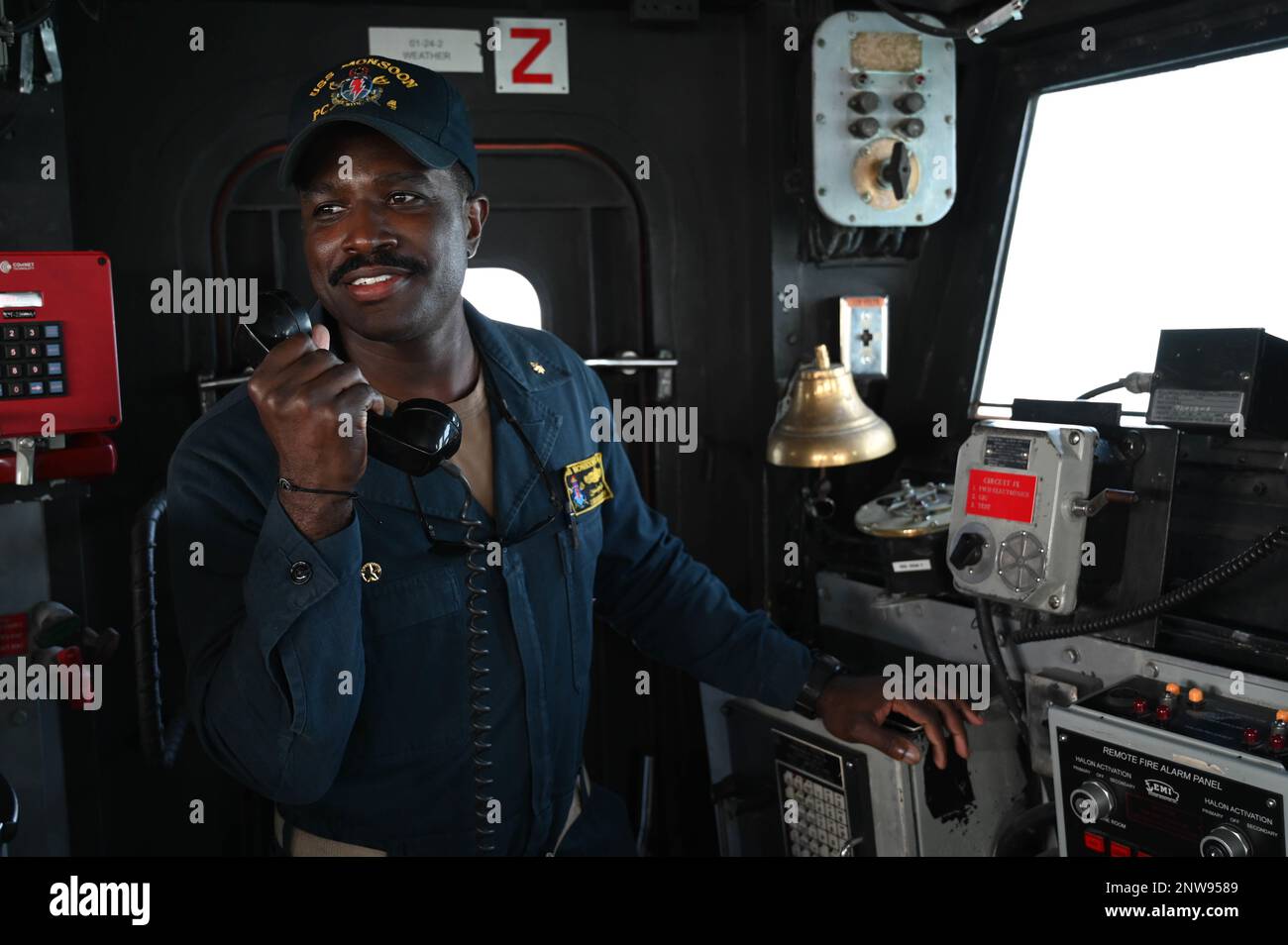 230122-N-ZA692-1765 ARABIAN GULF (Jan. 22, 2023) Lt. Cmdr. Dre Johnson ...