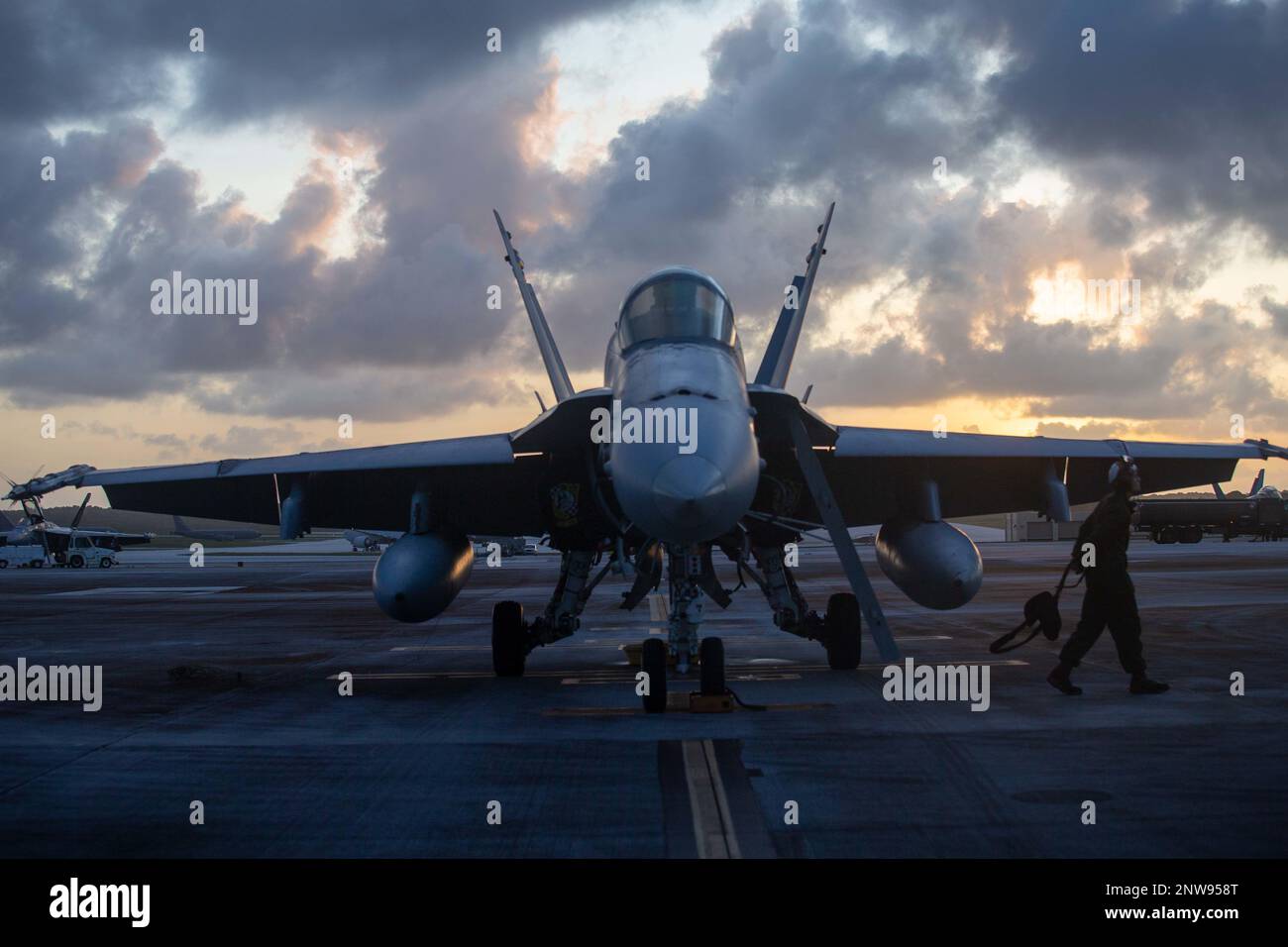U.S. Marine Corps Lance Cpl. Joshua Yoder, a fixed-wing aircraft ...