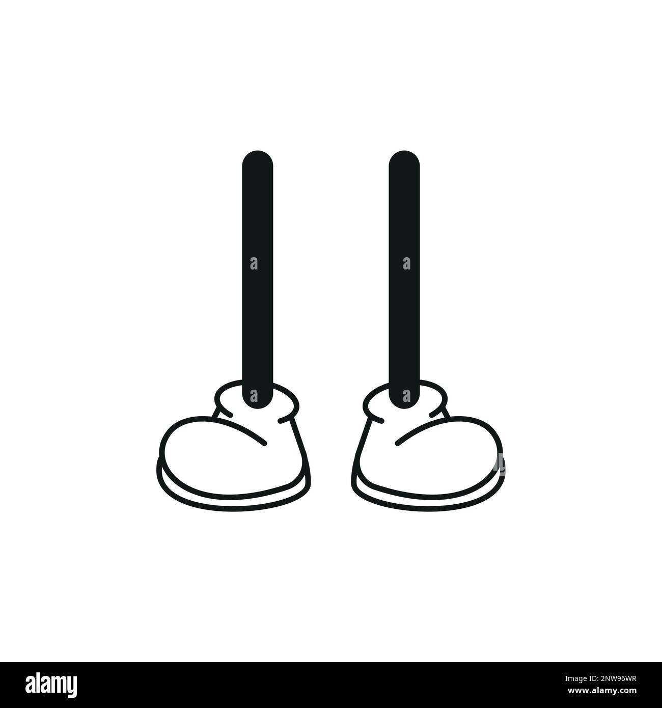 Clipart Walking Feet