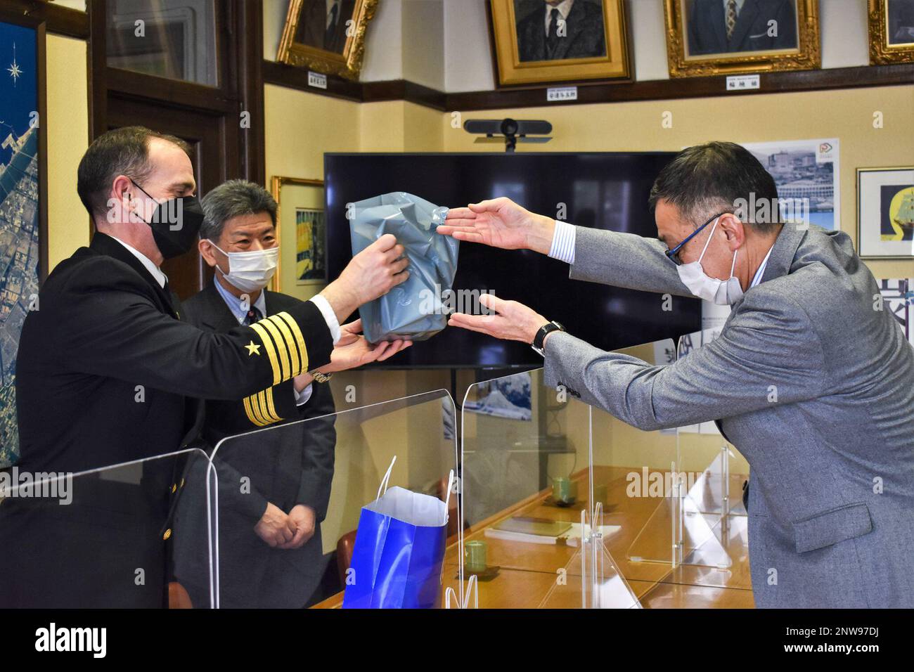 OTARU, Japan (February 7, 2023) The Honorable Toshiya Hazama, Mayor of ...