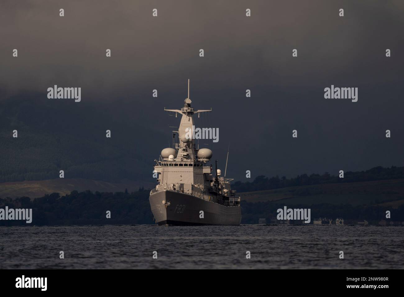 A Karel Doorman-class of multi-purpose frigate of the Royal Netherlands ...