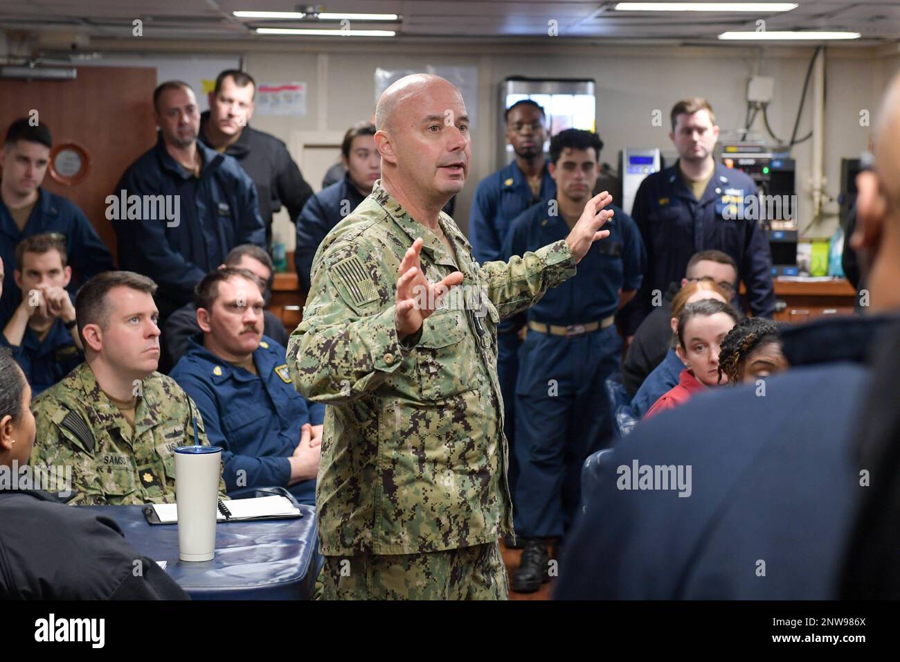 NAVAL STATION NORFOLK (February 9, 2023) - Vice Adm. Jim Kilby ...