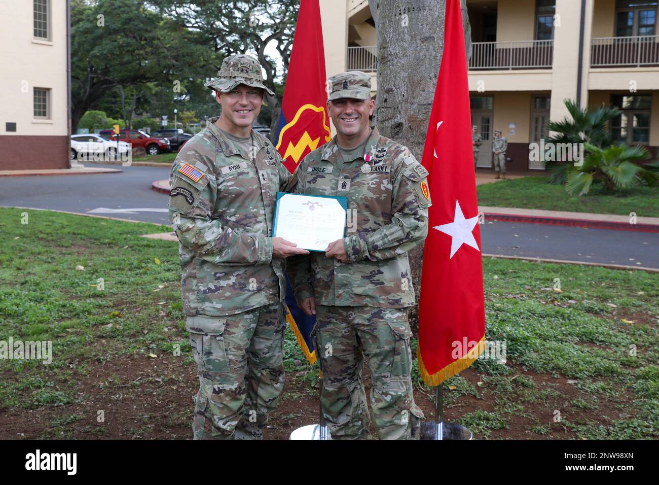 U.S. Army Maj. Gen. Joseph Ryan, commander of the 25th Infantry ...