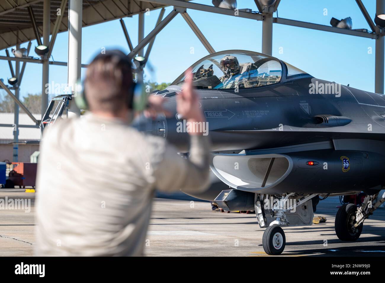 U.S. Air Force Airman Thomas Heester Jr., 55th Fighter Generation ...