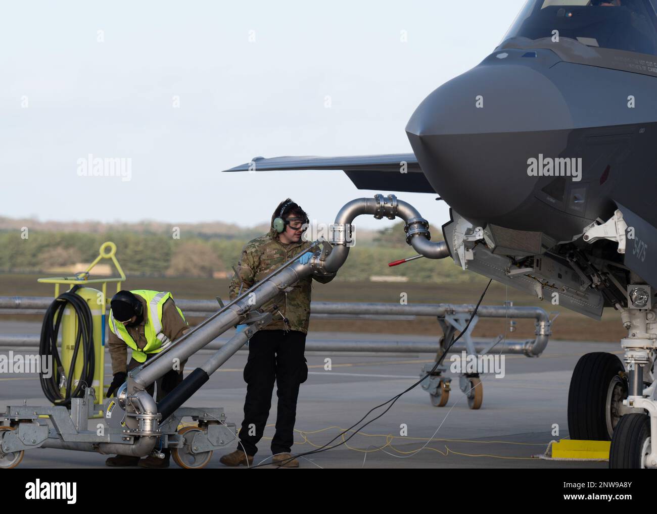 U.S. Air Force Airman 1st Class Tyler Moody, 495th Aircraft Maintenance ...