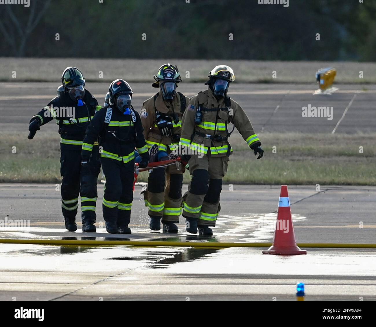 Senior Airman David Jordan and Senior Airman Alec Winter, 612th Air ...