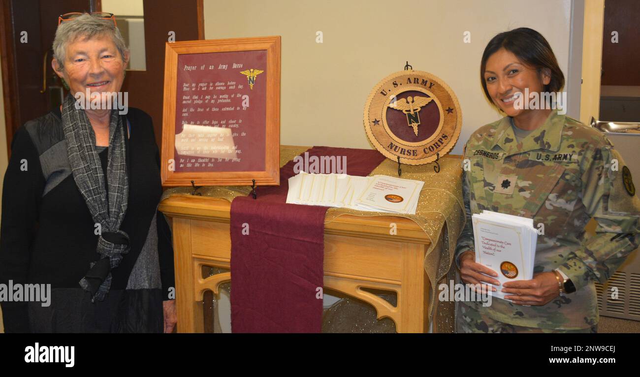 TAMC celebrated the 122nd Army Nurse Corps Birthday with guest speaker Col. (Ret) Patricia ...