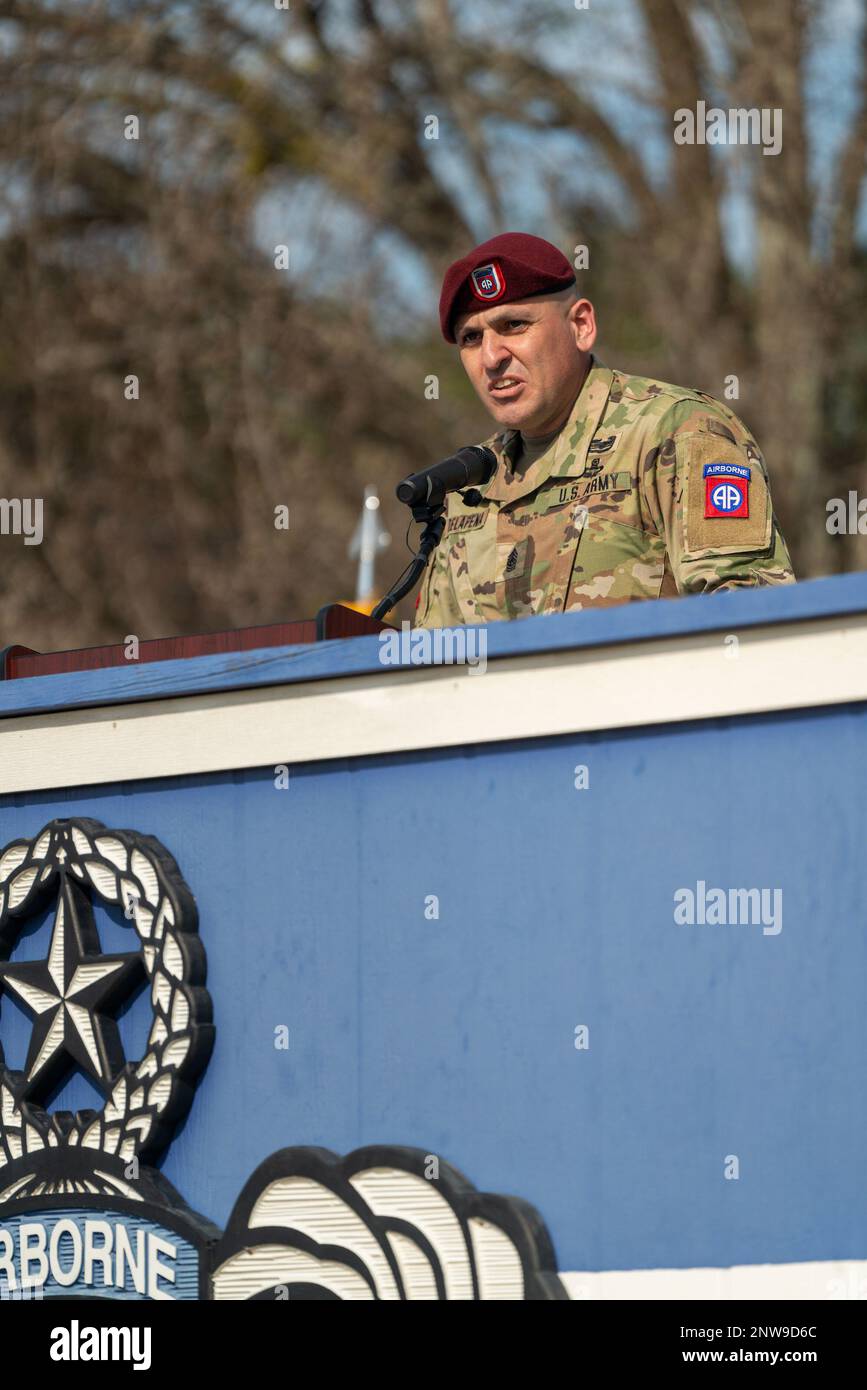 A sergeant of the 82nd airborne division hi-res stock photography and ...