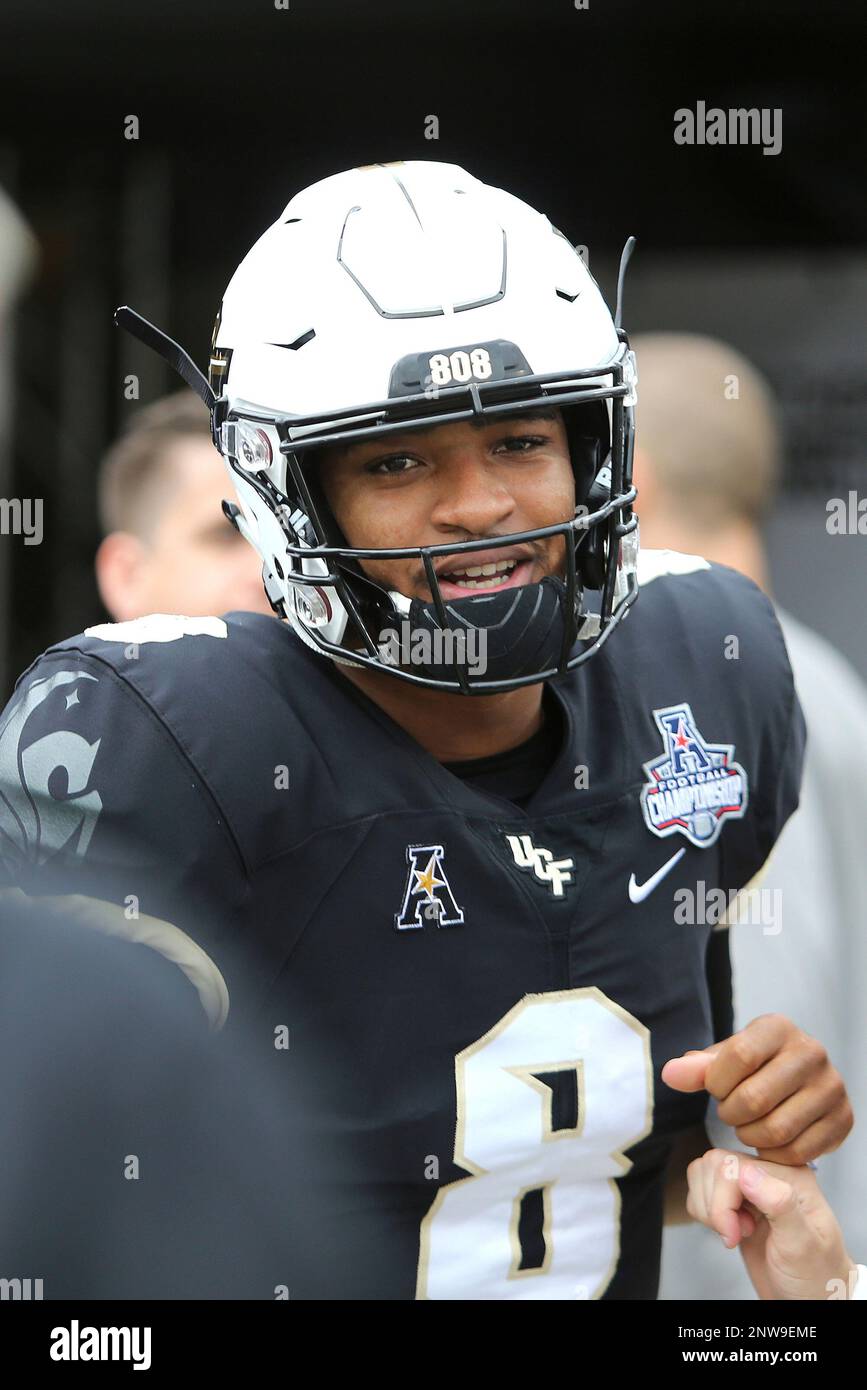 Darriel Mack Jr. (8) of the UCF Knights is seen during the AAC ...