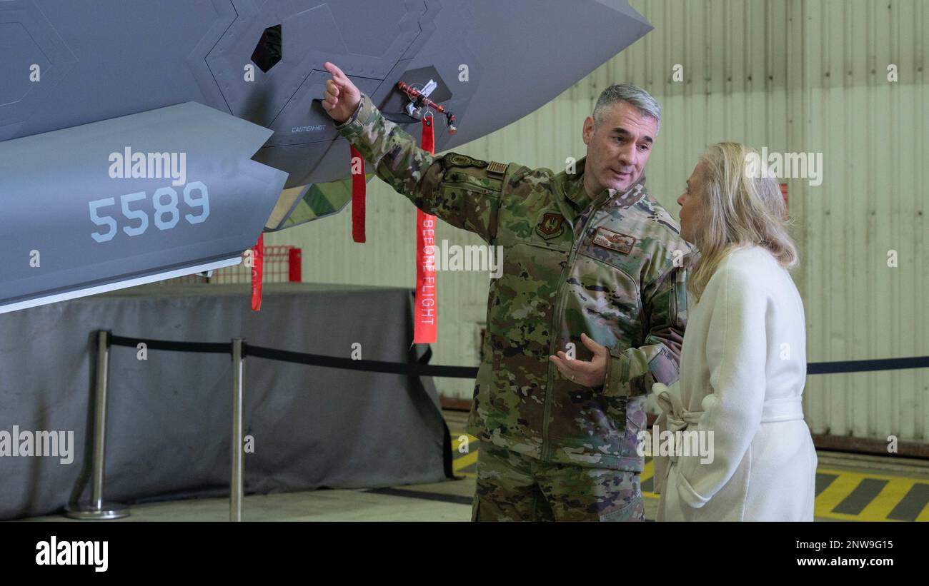 U.S. Air Force Brig. Gen. Joseph Campo, 48th Fighter Wing commander ...