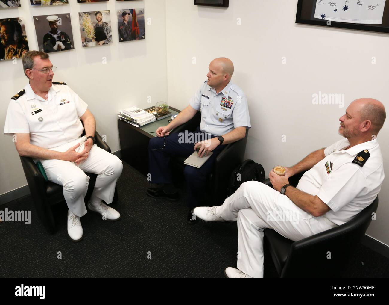U.S. Coast Guard. Command Master Chief Lucas Pullen, Pacific Area ...